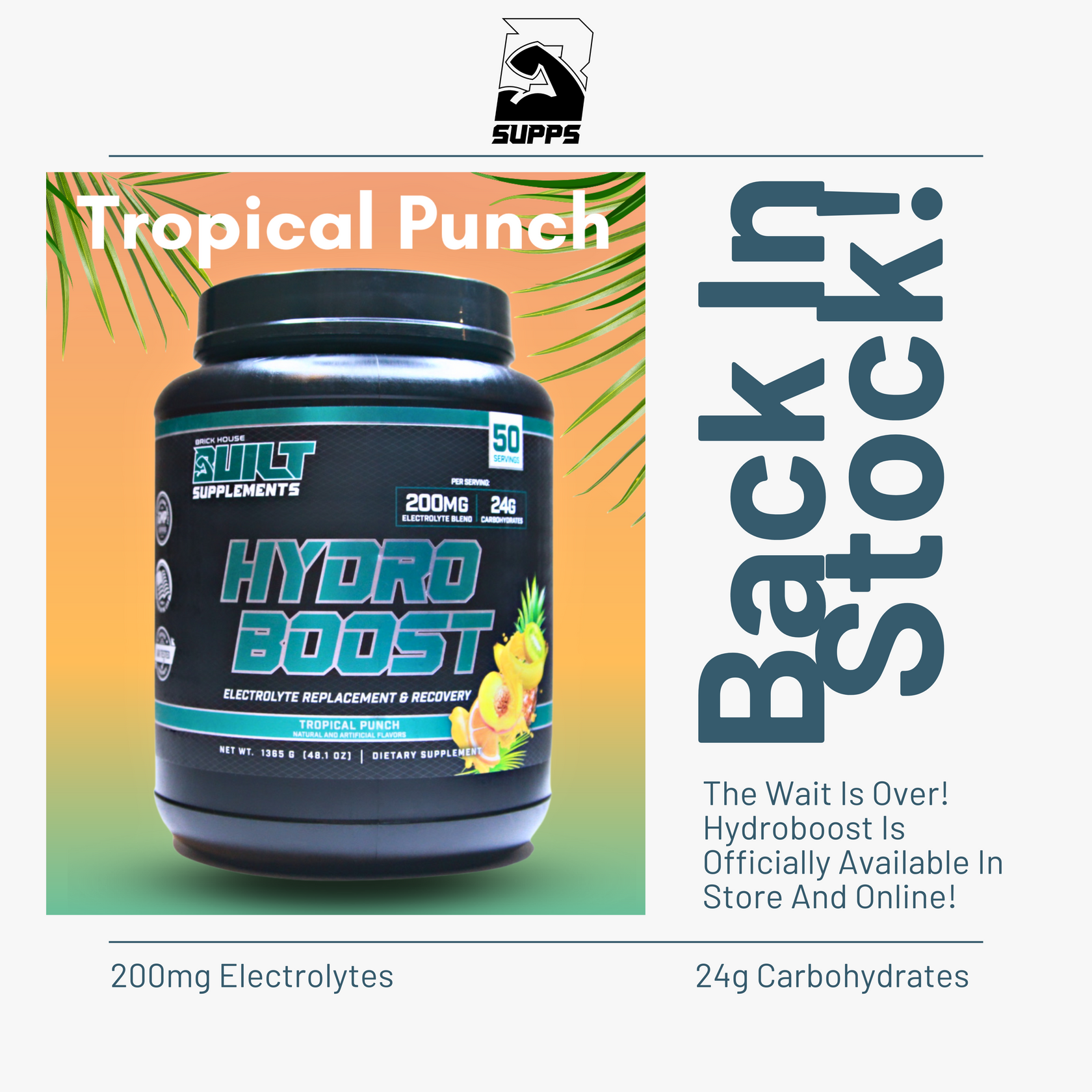 Hydroboost – Brick House Built Supplements